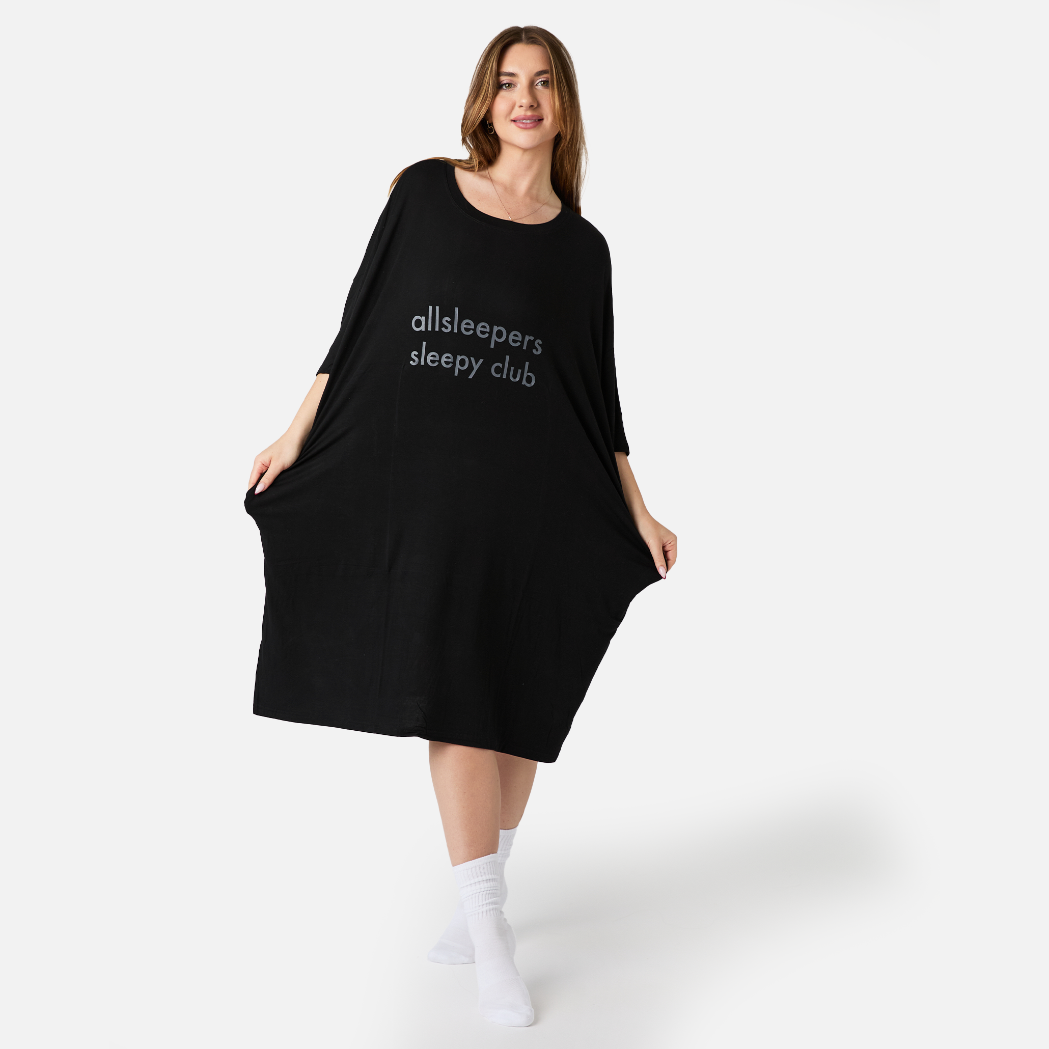 Black Onyx Allsleepers Sleep Tee - Allsleepers – Deltora