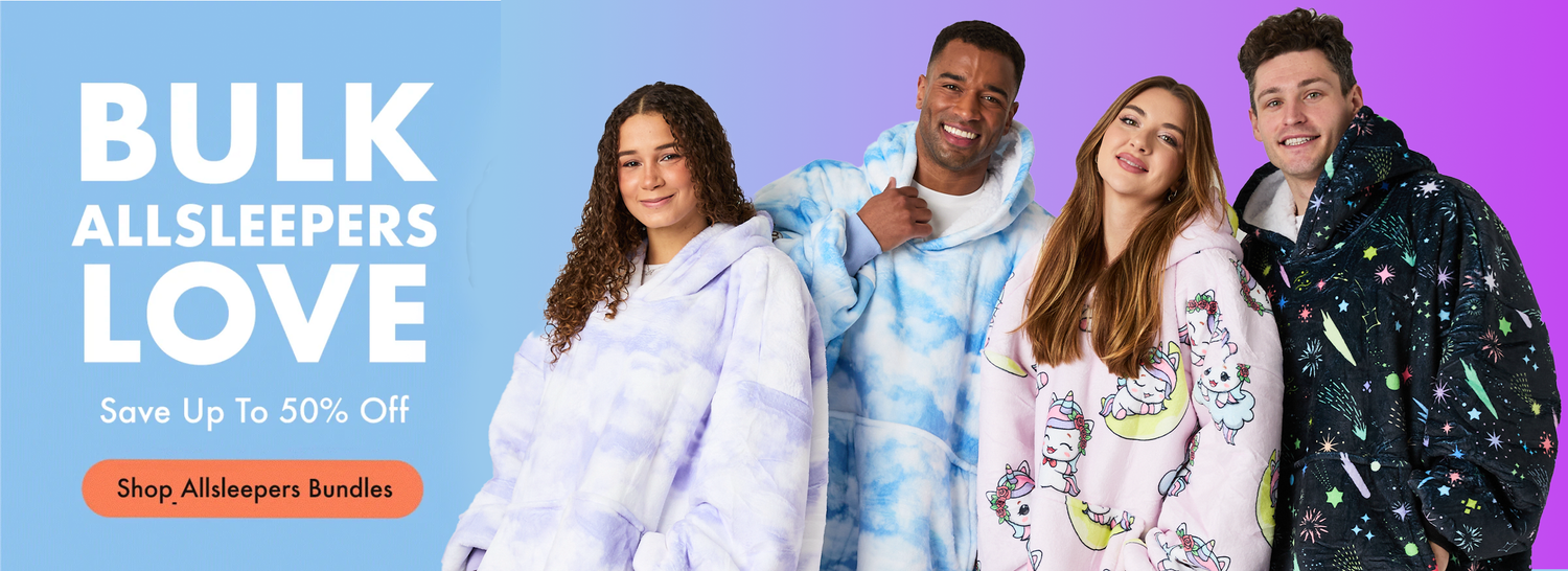 Allsleepers | Oversized Wearable Blankets & Accessories