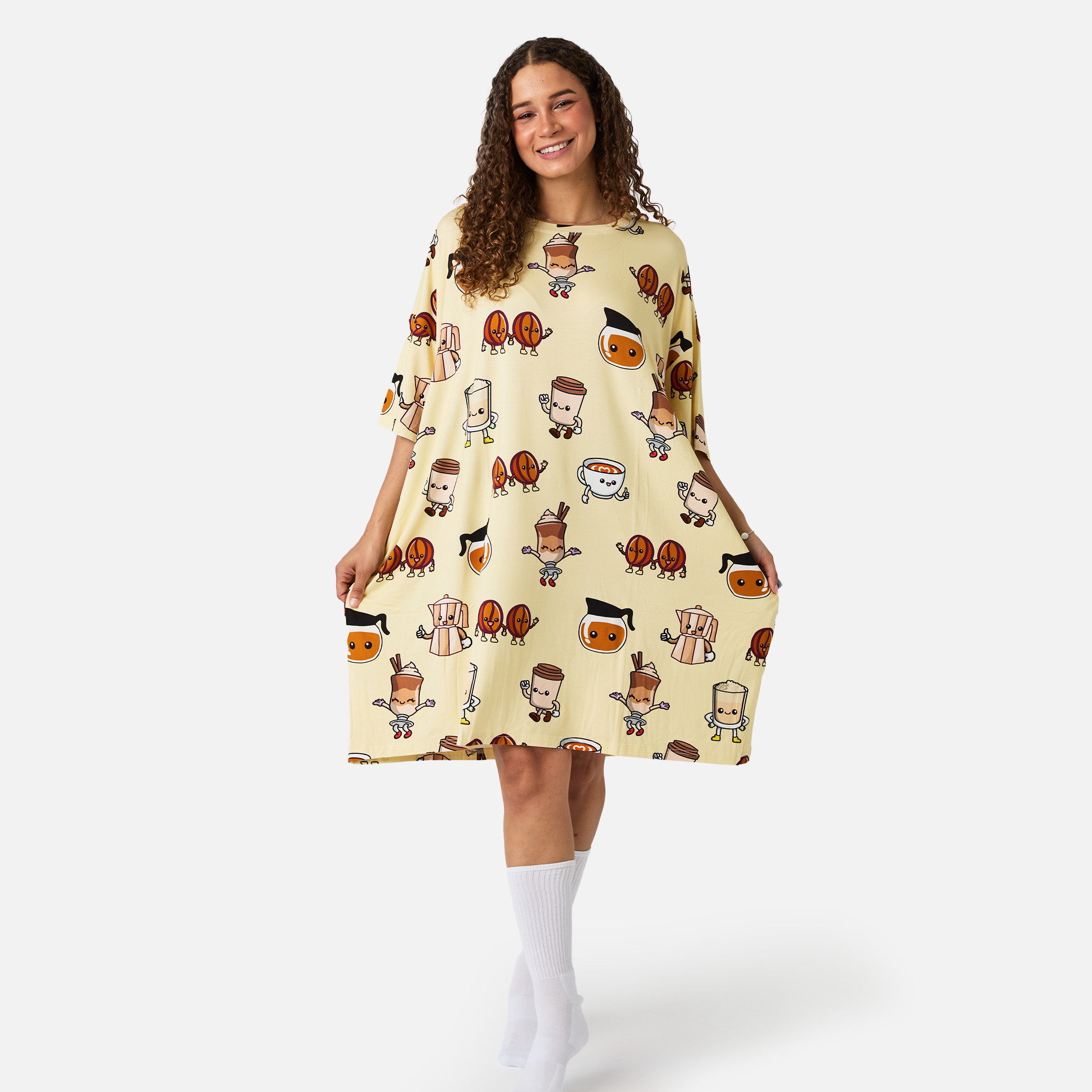 Coffee Allsleepers Sleep Tee - Allsleepers – Deltora
