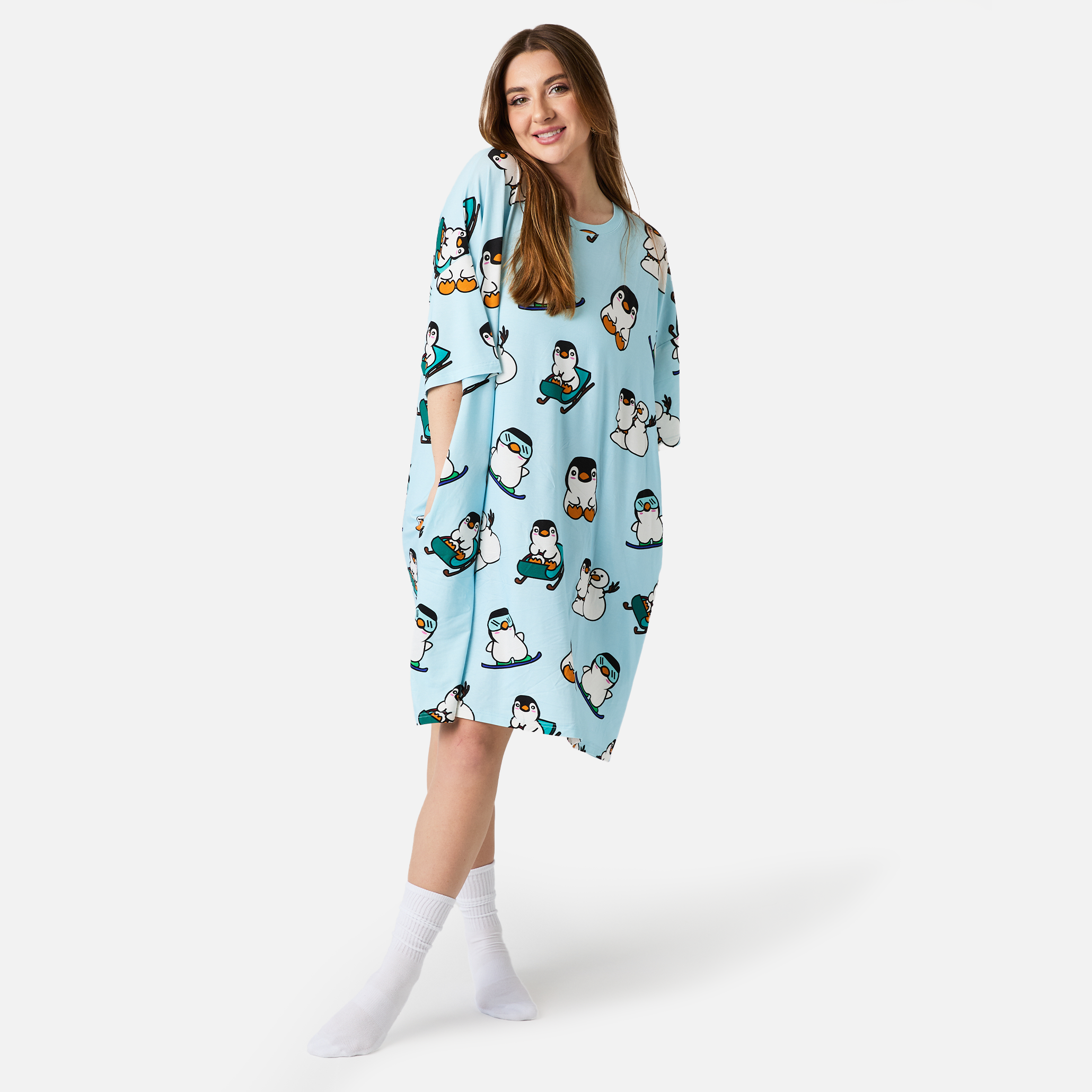 Puddles Penguin Allsleepers Sleep Tee - Allsleepers – Deltora